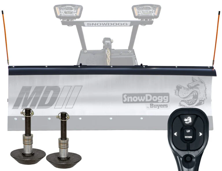 SnowDogg MDII Snow Plow with RapidLink for 1/2 Ton Trucks & SUVs ...